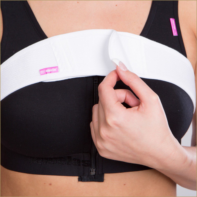Compression breast band SI formed - lipoelasticshop.com