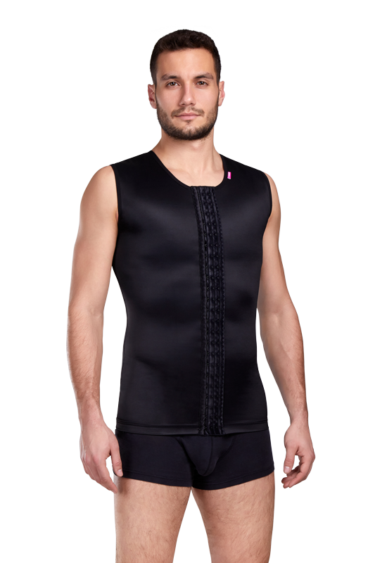Mens compression vest MTmL Variant - lipoelasticshop.com